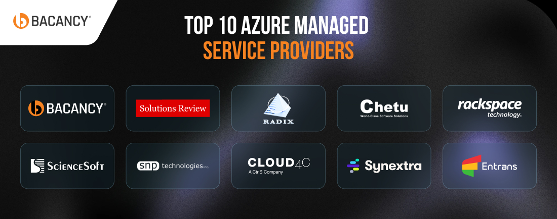 Top 10 Azure Managed Service Providers with Proven Expertise