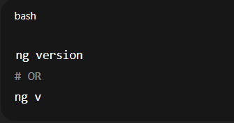 How to Check Angular CLI Version (Globally and Locally)